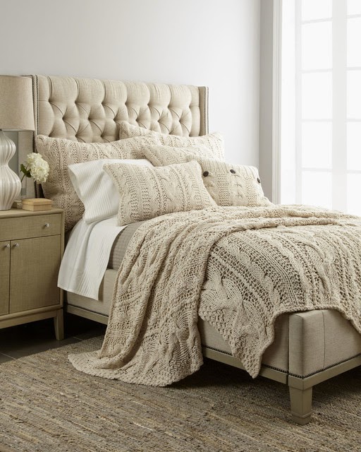 Eye For Design: Decorating With Cable Knit Sweater Accents