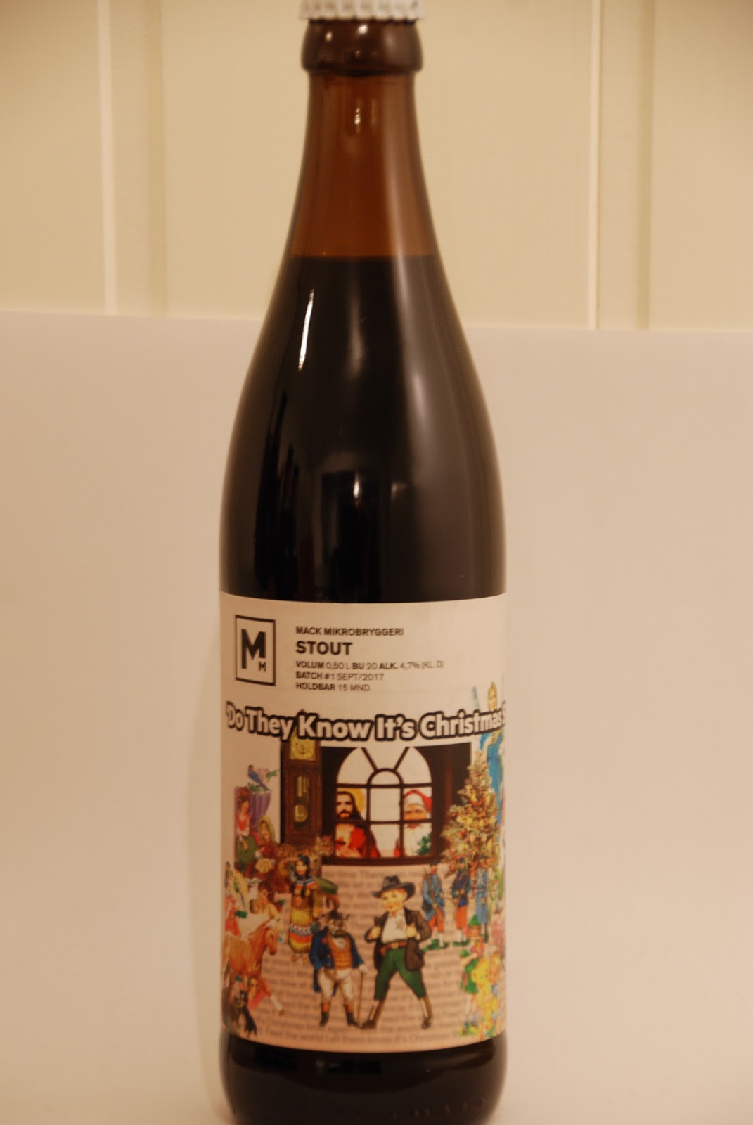 pils: Mack Mikrobryggeri Do they Know It's Christmas Stout 2017 (butikk)