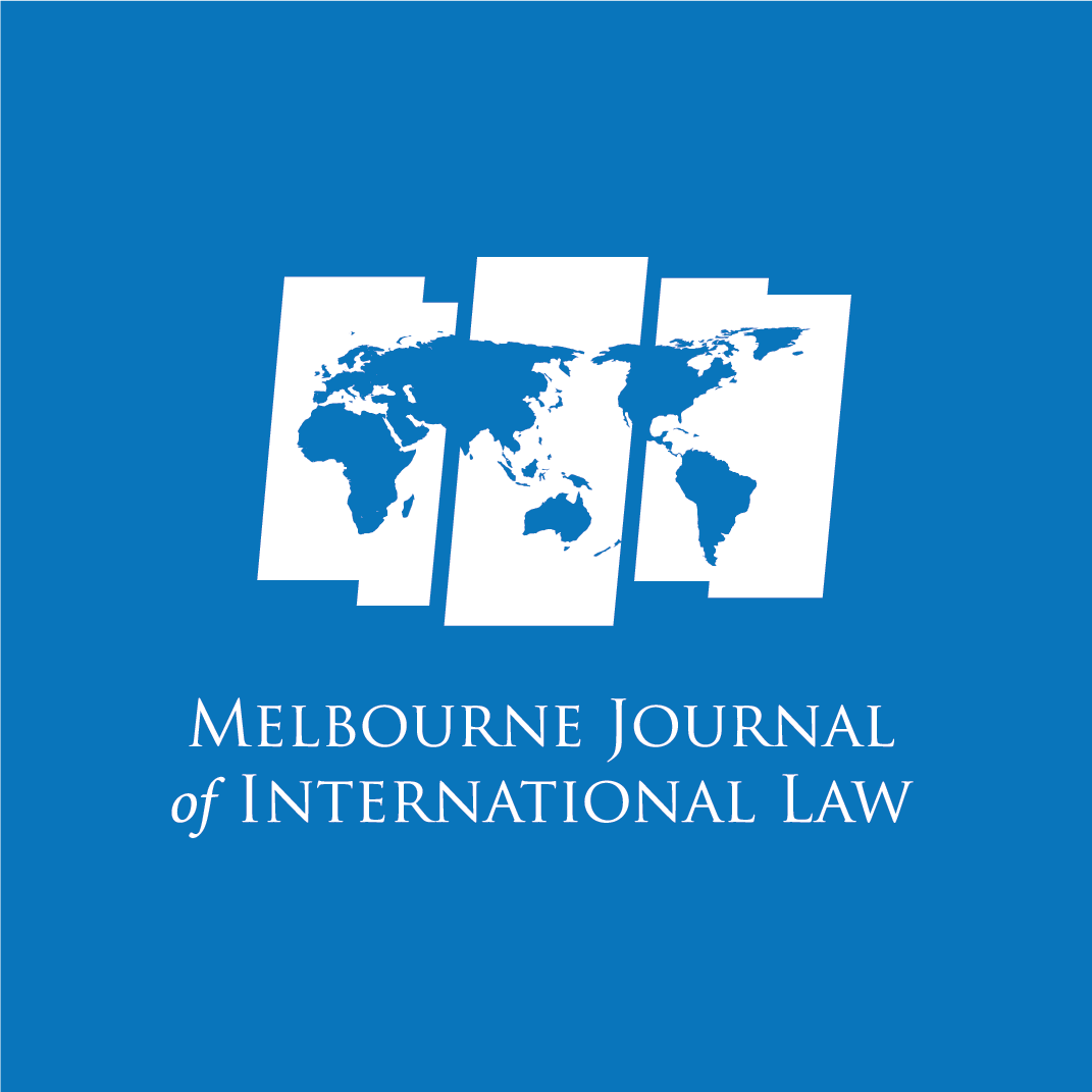 International Law Reporter: New Issue: Melbourne Journal of ...