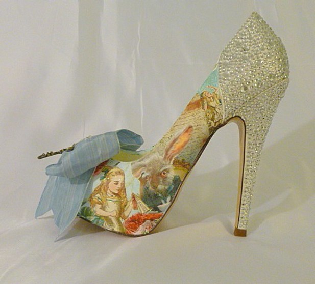 Alice In Wonderland High Heels