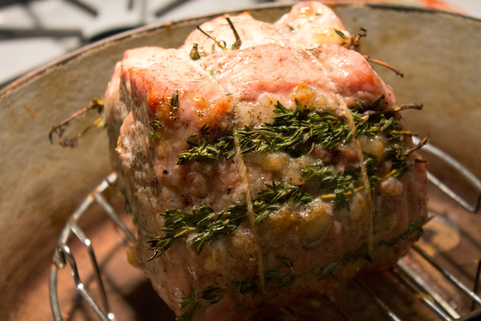 Culinary Spatterings: Thanksgiving... Pork Roast?