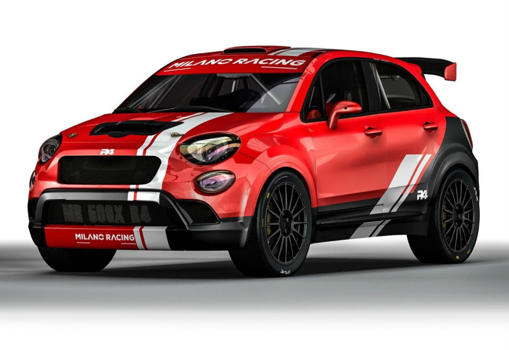 Diario Automotor: Fiat 500X R4 by Milano Racing