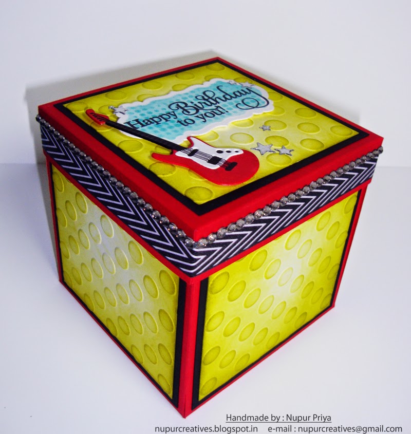 nupur creatives: Birthday Explosion Box