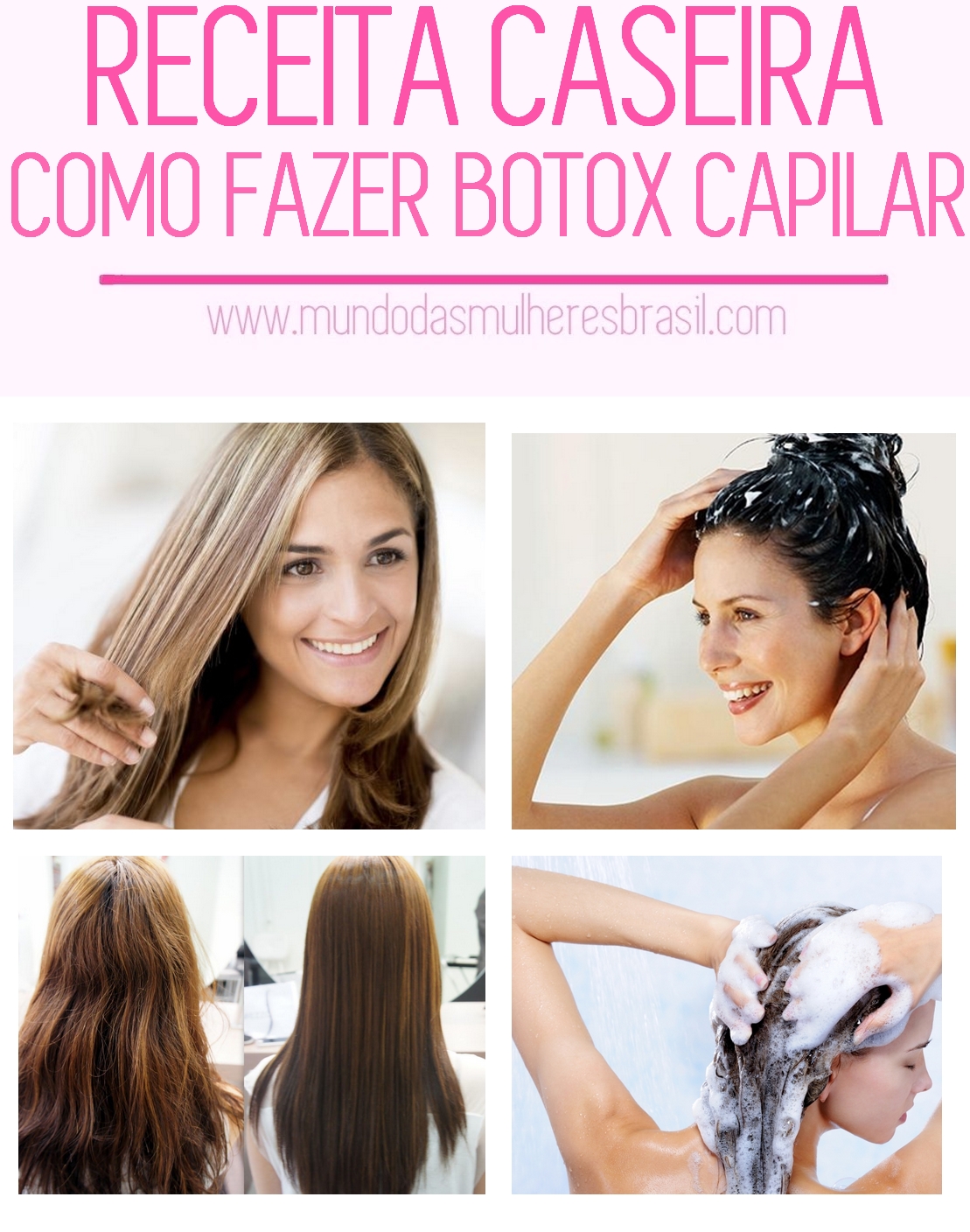 Botox capilar: Aprenda a fazer uma receita caseira de Botox capilar em ... Botox capilar: Aprenda a fazer uma receita caseira de Botox capilar em ...