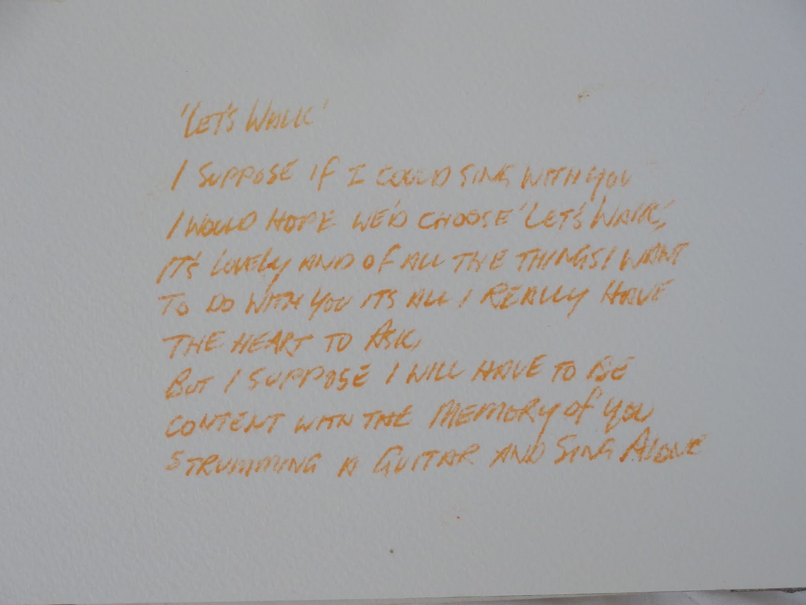 David Goebel Art: Time to catch up