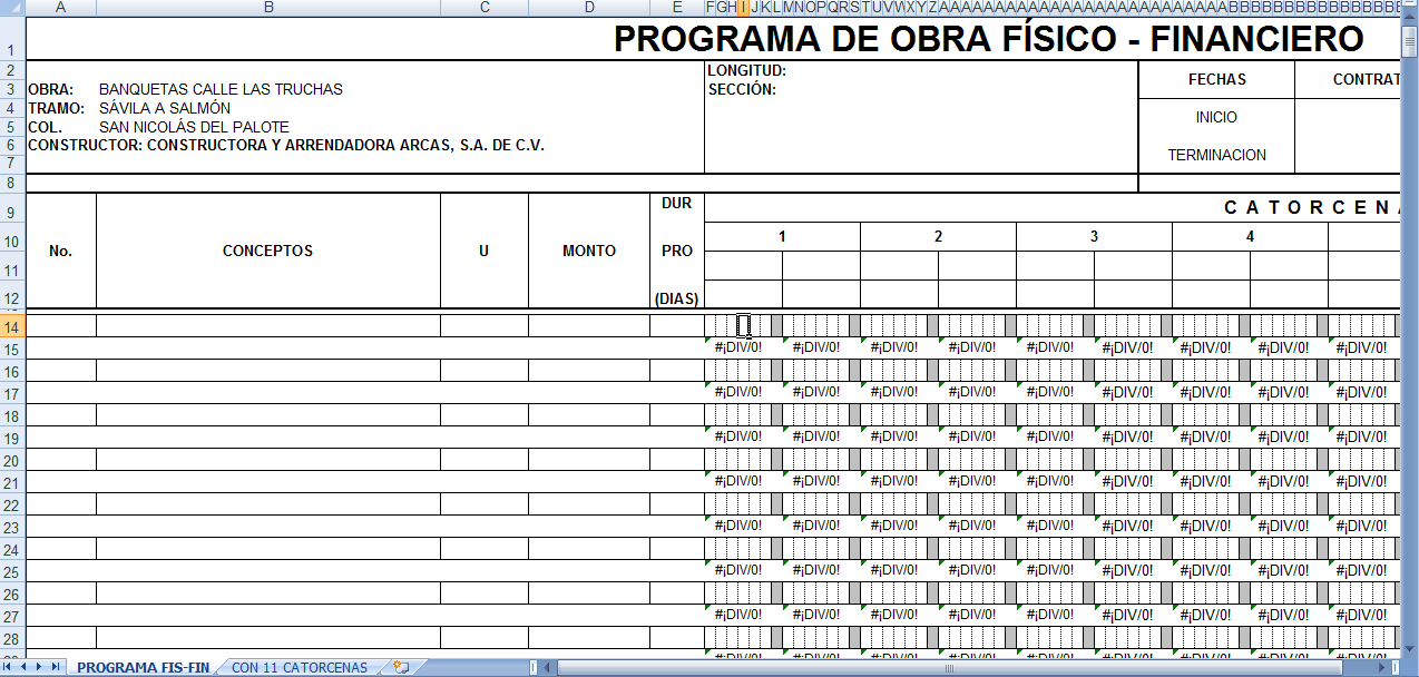 Curso de Administración II: 9. Formatos de programación