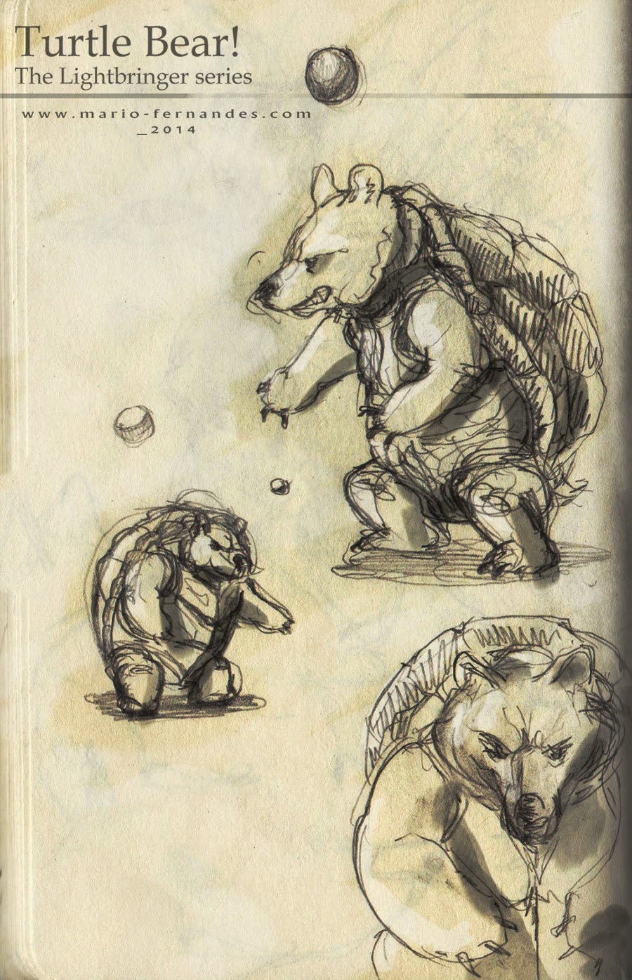 (+)365 - Mario Fernandes - Art Blog: 1013 ... lighbringer 14-14 turtle ...