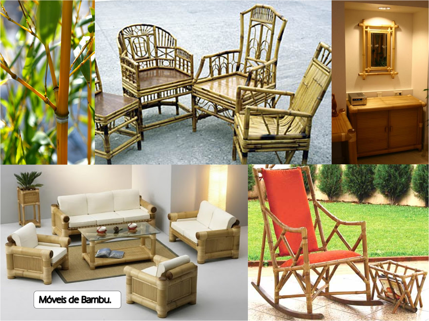 Decoração - Móveis de Bambu | Depois que você se foi