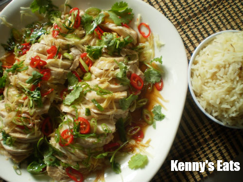 Kenny's Eats: Steamed Chicken with Ginger