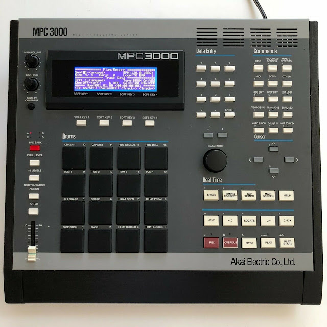 MATRIXSYNTH: Akai MPC 3000 "SP Custom" by GhostInMPC