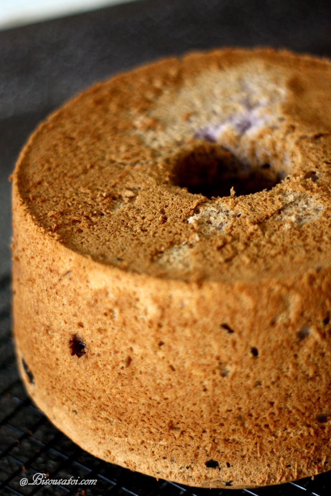 Blueberry Oreo Chiffon Cake - Bisous À Toi