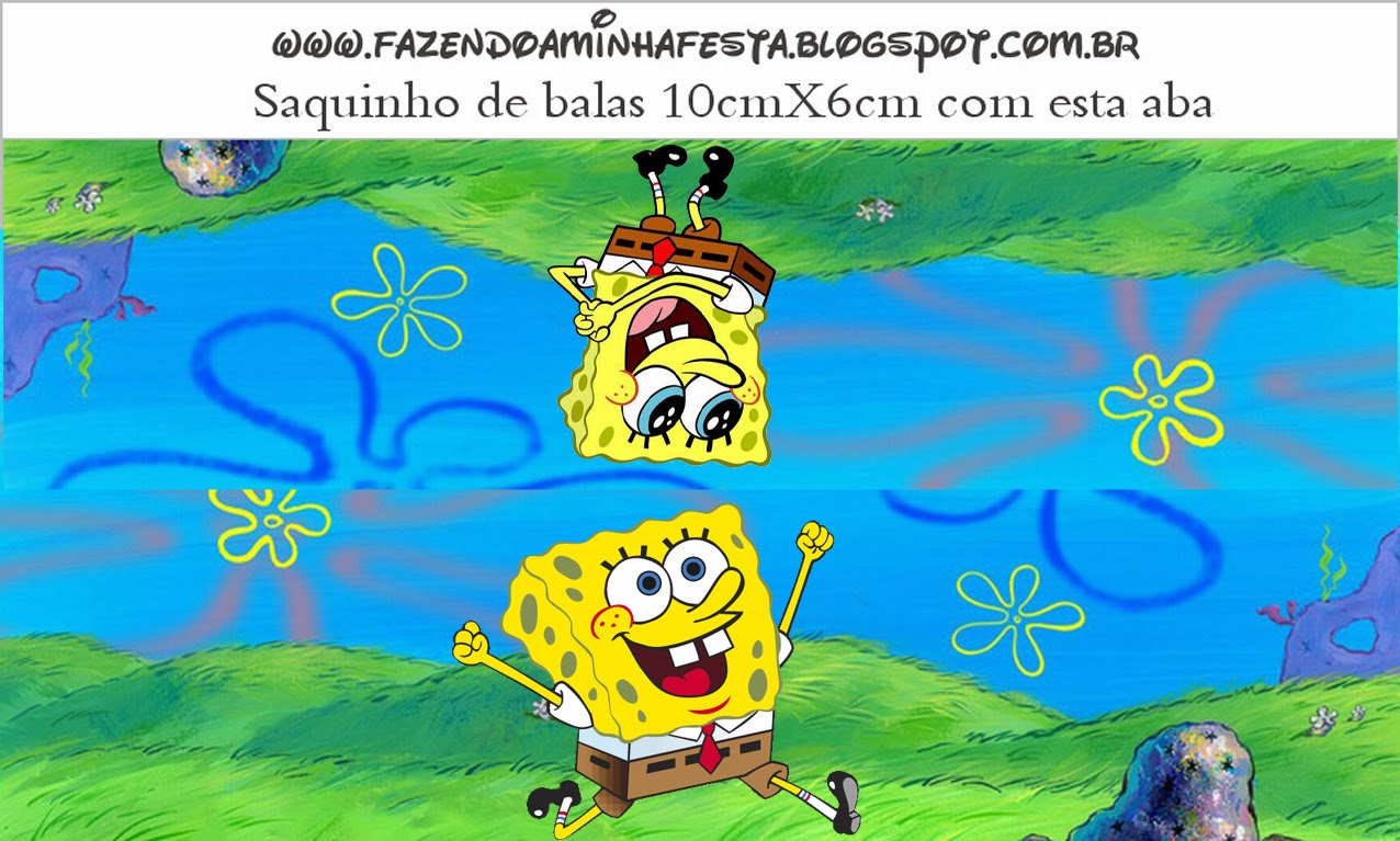 SpongeBob SquarePants: Free Printable Candy Bar Labels. - Oh My Fiesta ...