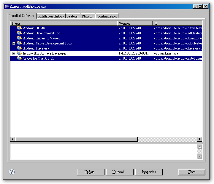 大丈夫日記 [coding][android] 如何解決 Cannot Complete The Install Because Of A Conflicting Dependency