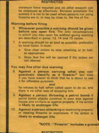 Mikeb302000: Rules of Engagement