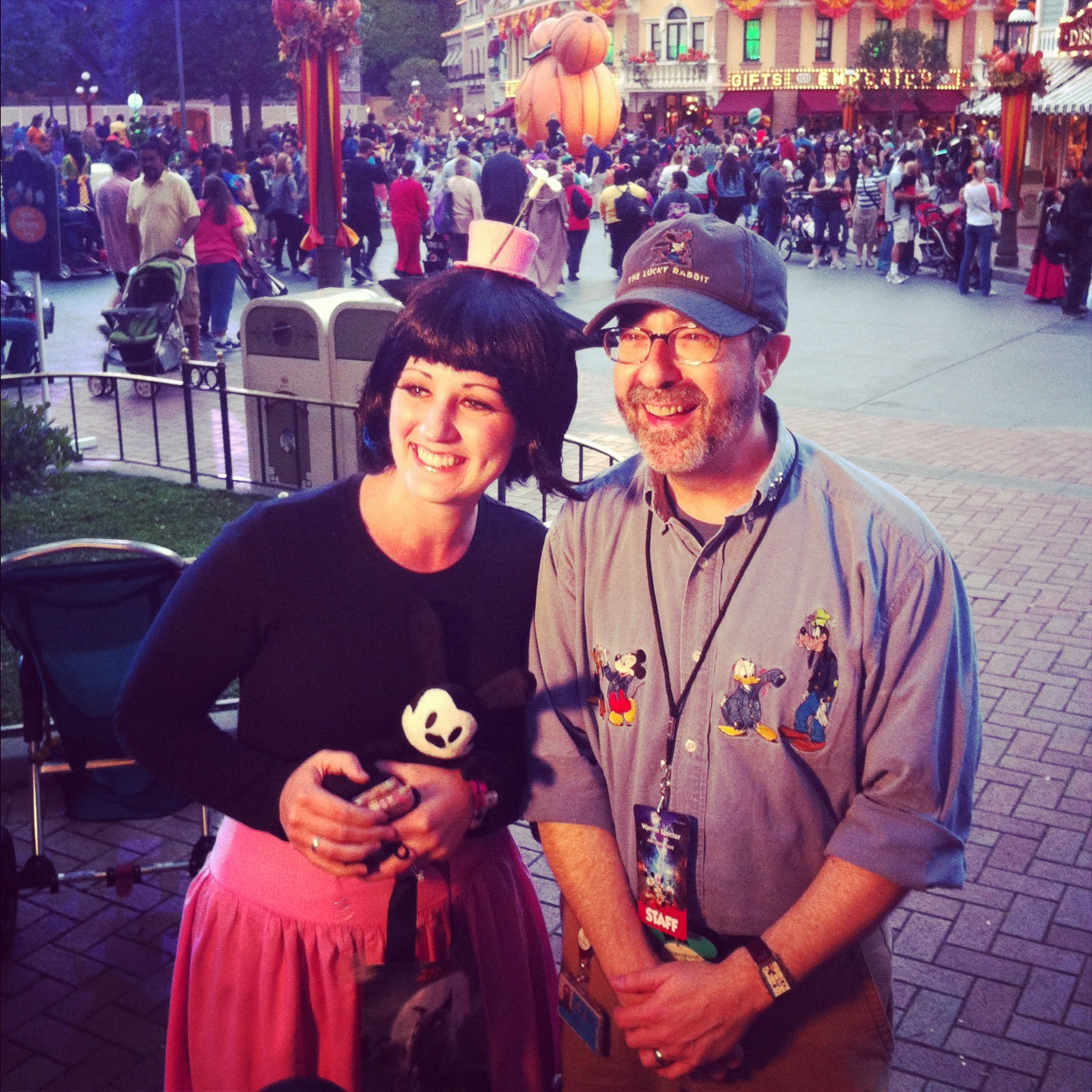 Disney Sisters: Epic Mickey's Warren Spector meets Ortensia at Disneyland