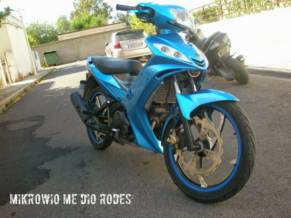 Mikrowio me dio rodes: Yamaha Crypton x 59mm