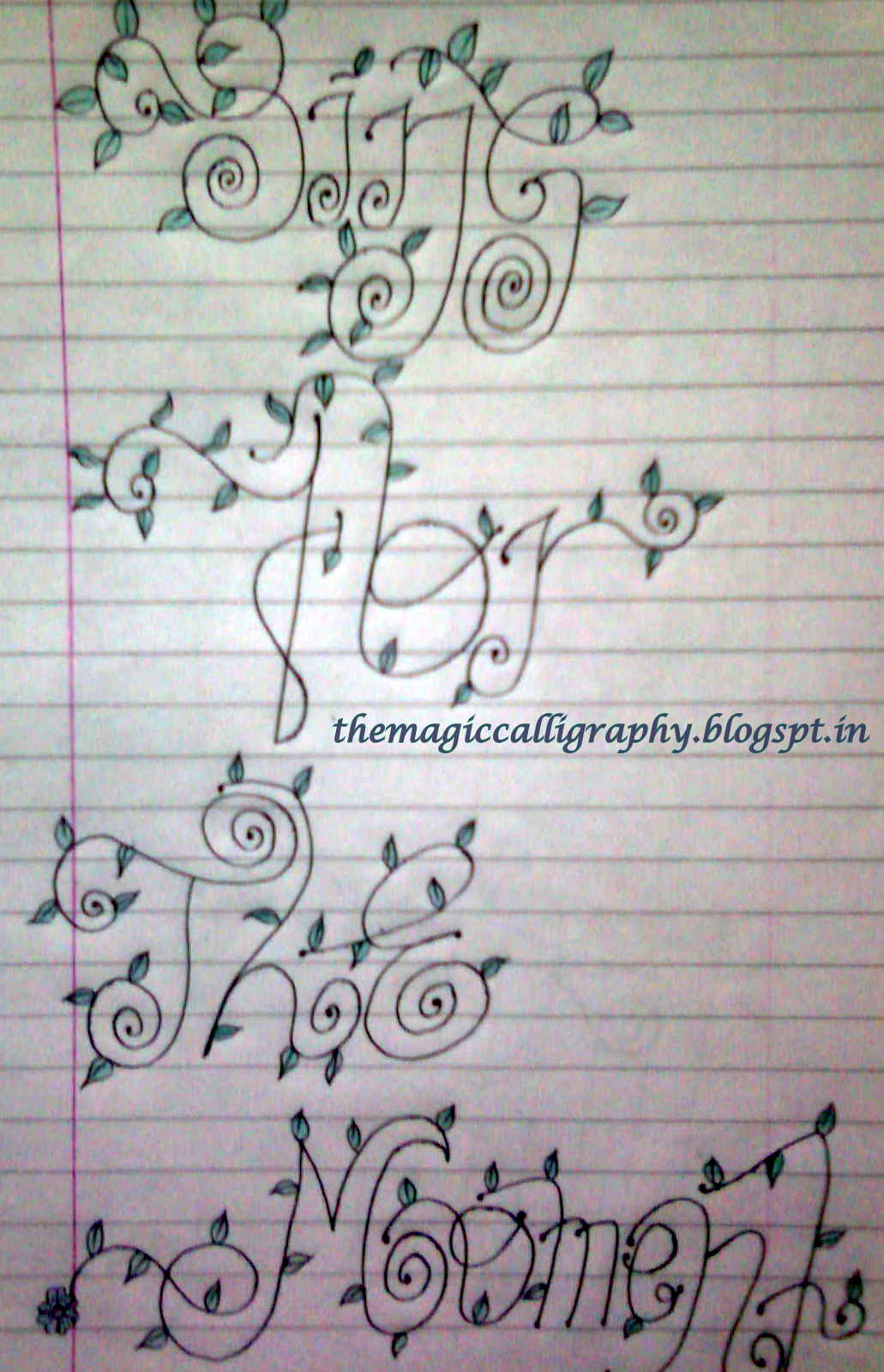 the magic calligraphy: how to download and install calligraphy fonts to ...