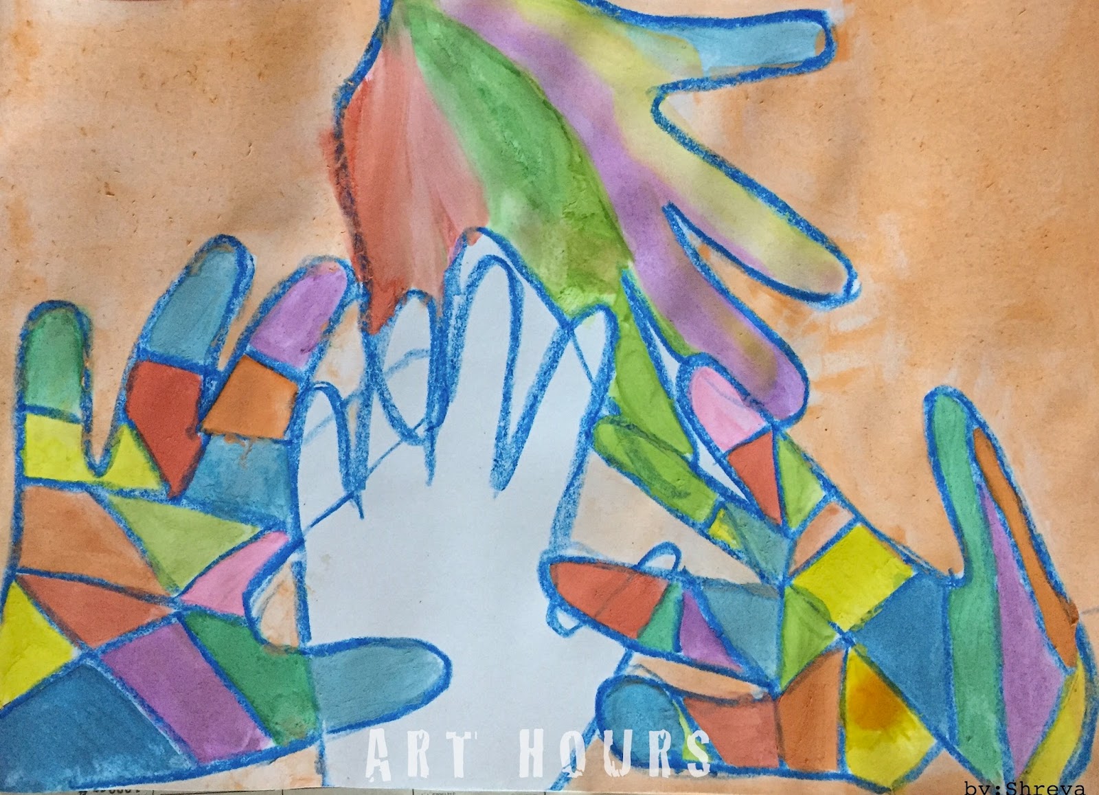 ArchGuide: Learn Watercolors - Crayon Resist with Water Colors