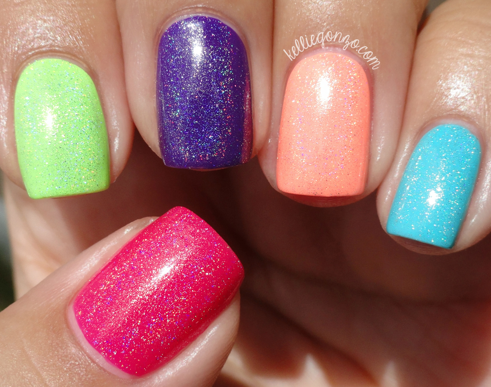 KellieGonzo: Cirque Colors Vice Collection Swatches & Review