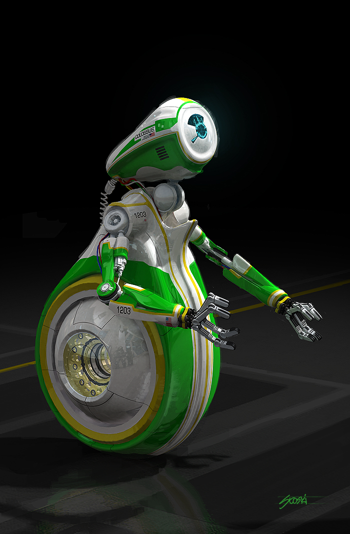 U.S. Robotics PSB - Personal Servant Bot 'Colossus' by Chris Stoski : r ...