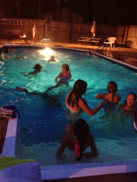 The Colquett 5: Annual Back to School Pool Party