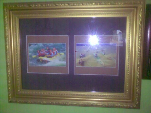 frame ukir bahan kayu