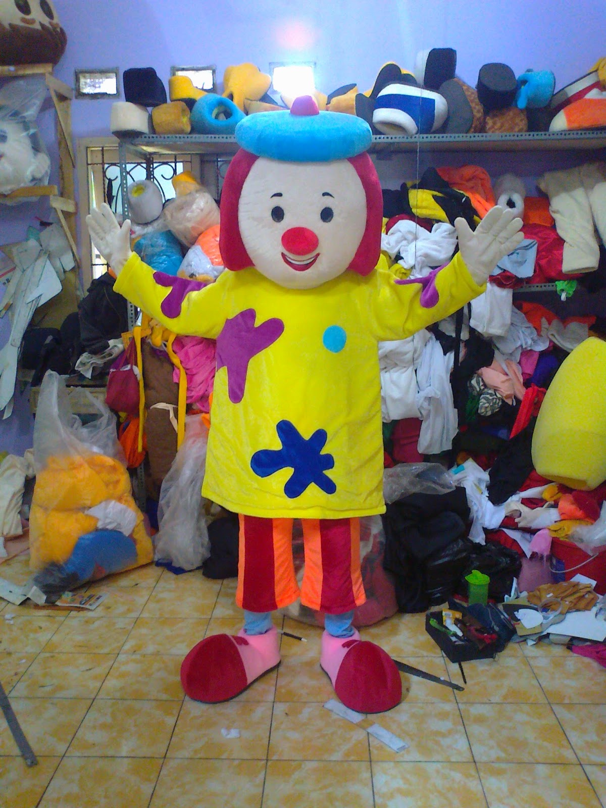 Pembuat Baju Maskot, Baju Badut Murah, Kostum Badut Karakter, Kostum ...