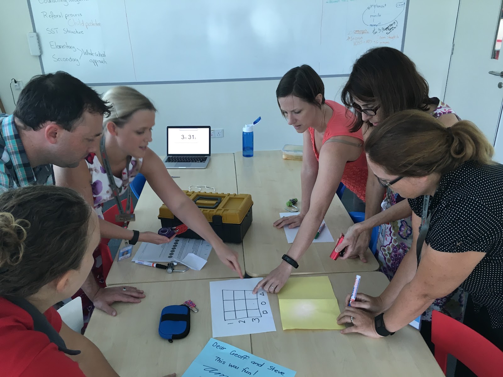 Scratching kids' brains: Breakout