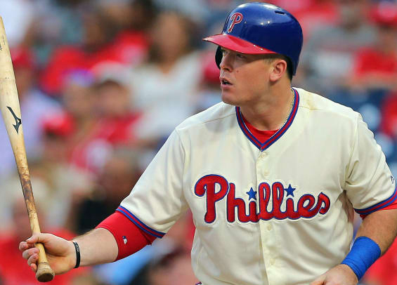 Phillies place Justin Bour on waivers to clear roster space ...