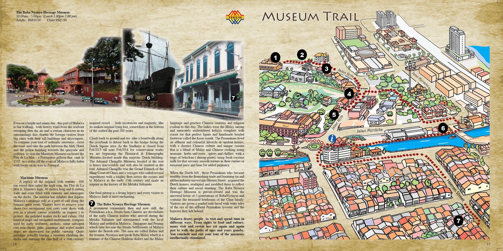 Melaka Street Map 2014/2015