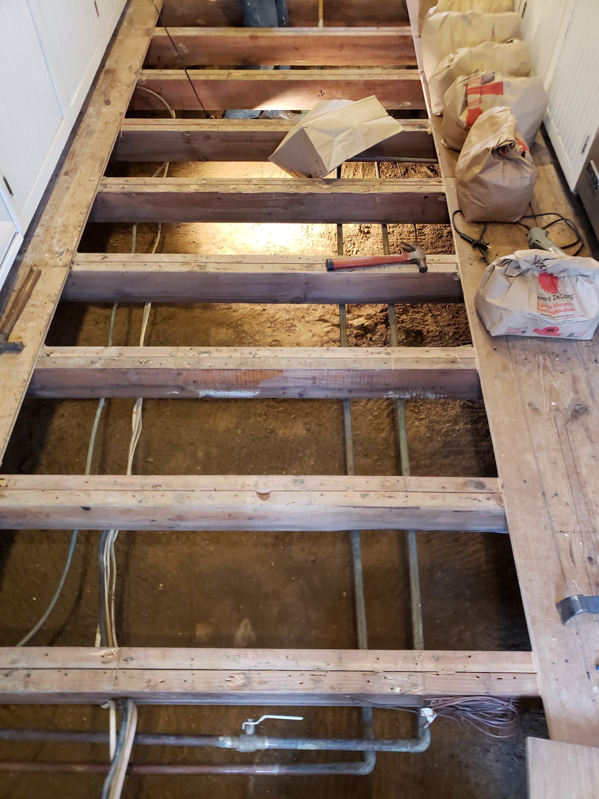 An Old Farm: Digging Out A Crawl Space