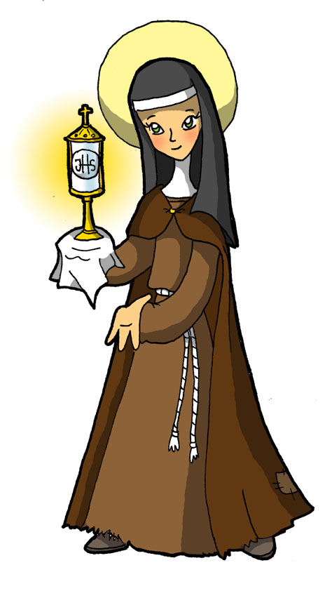 ReliArtes: Santa Clara de Asís (Dibujo)