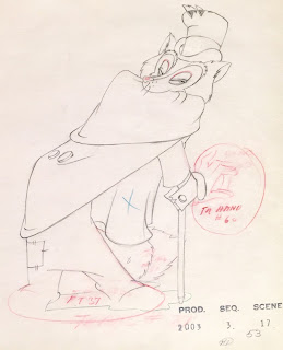 Animation Collection: Original Production Animation Drawing of J ...