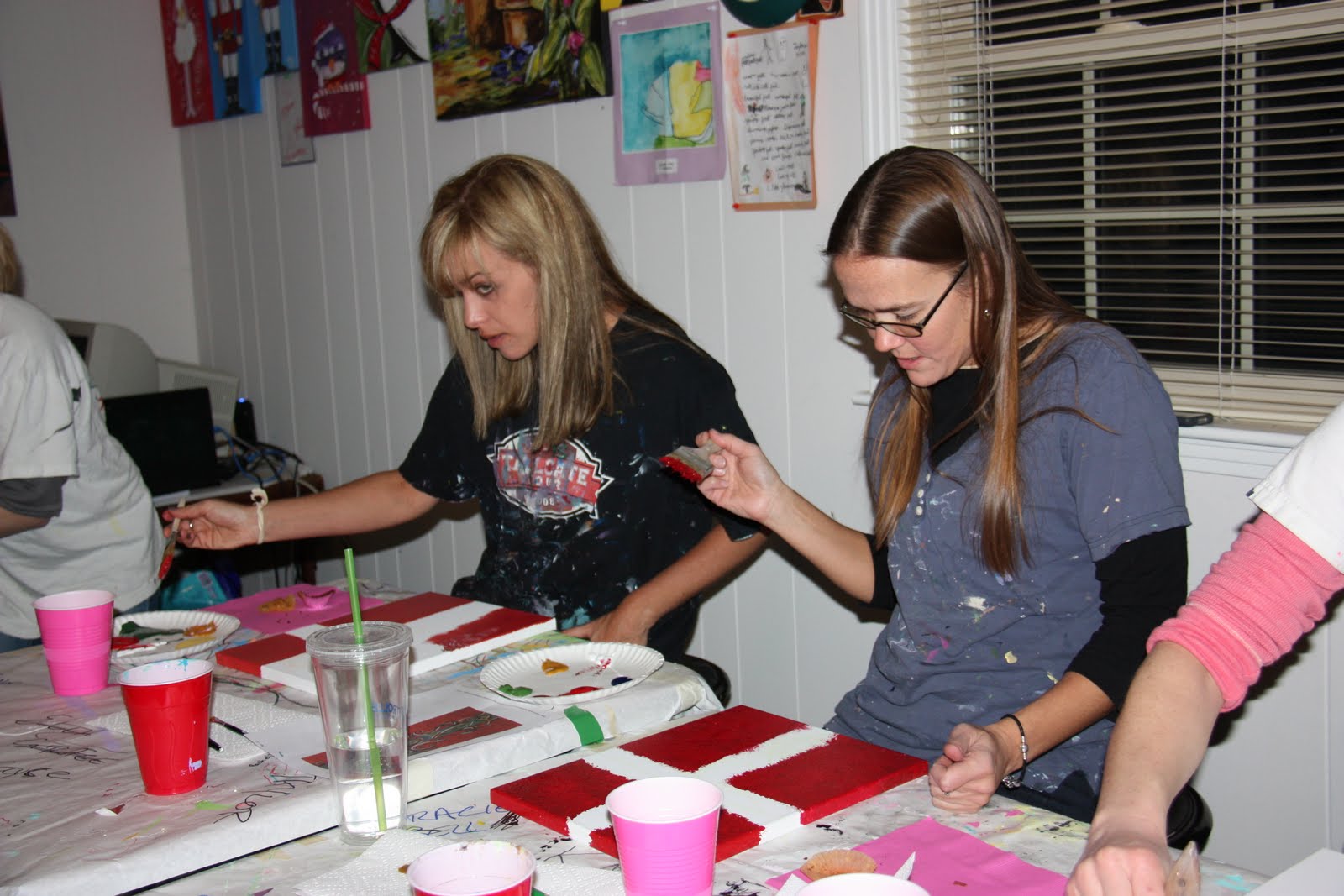 Snippets ... it's the little things.: Girls' Night Out: A Painting Party