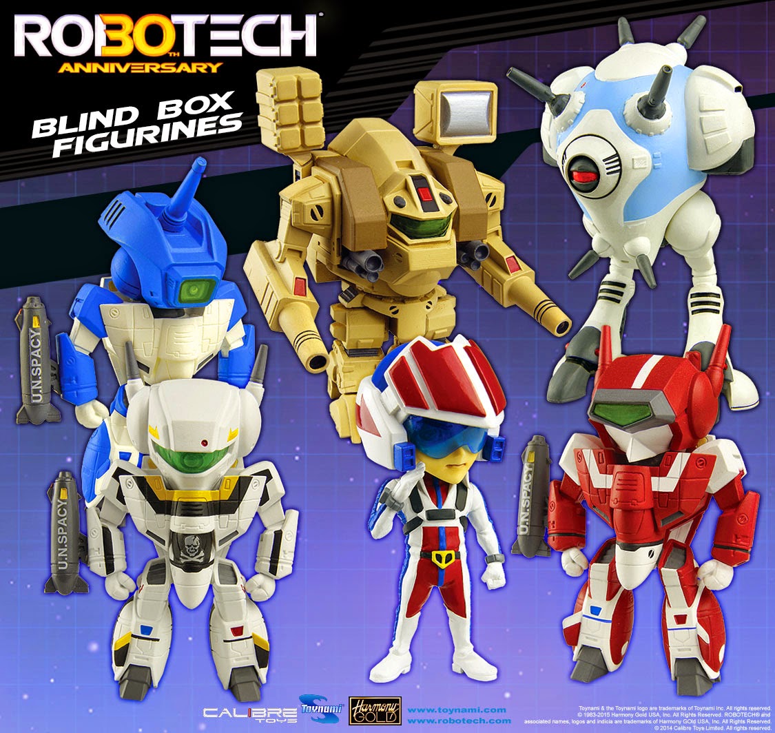 Collecting Toyz: Toynami's ROBOTECH Blind Box, Plush & 1/100 Transformables