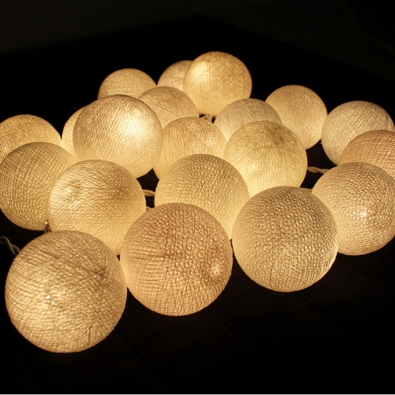 Wholesale Products Thailand: String Ball Lights Cotton Wedding Home ...