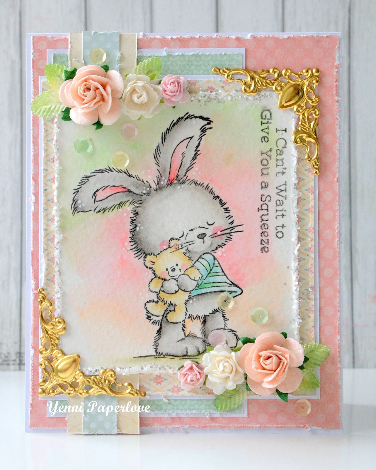 Wild Rose Studio : I can't wait to give you a Squeeze - Yenni Paper Love