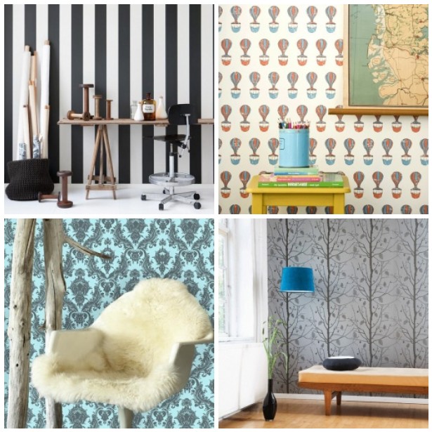 Decorator in a Box: Wallpaper For Renters