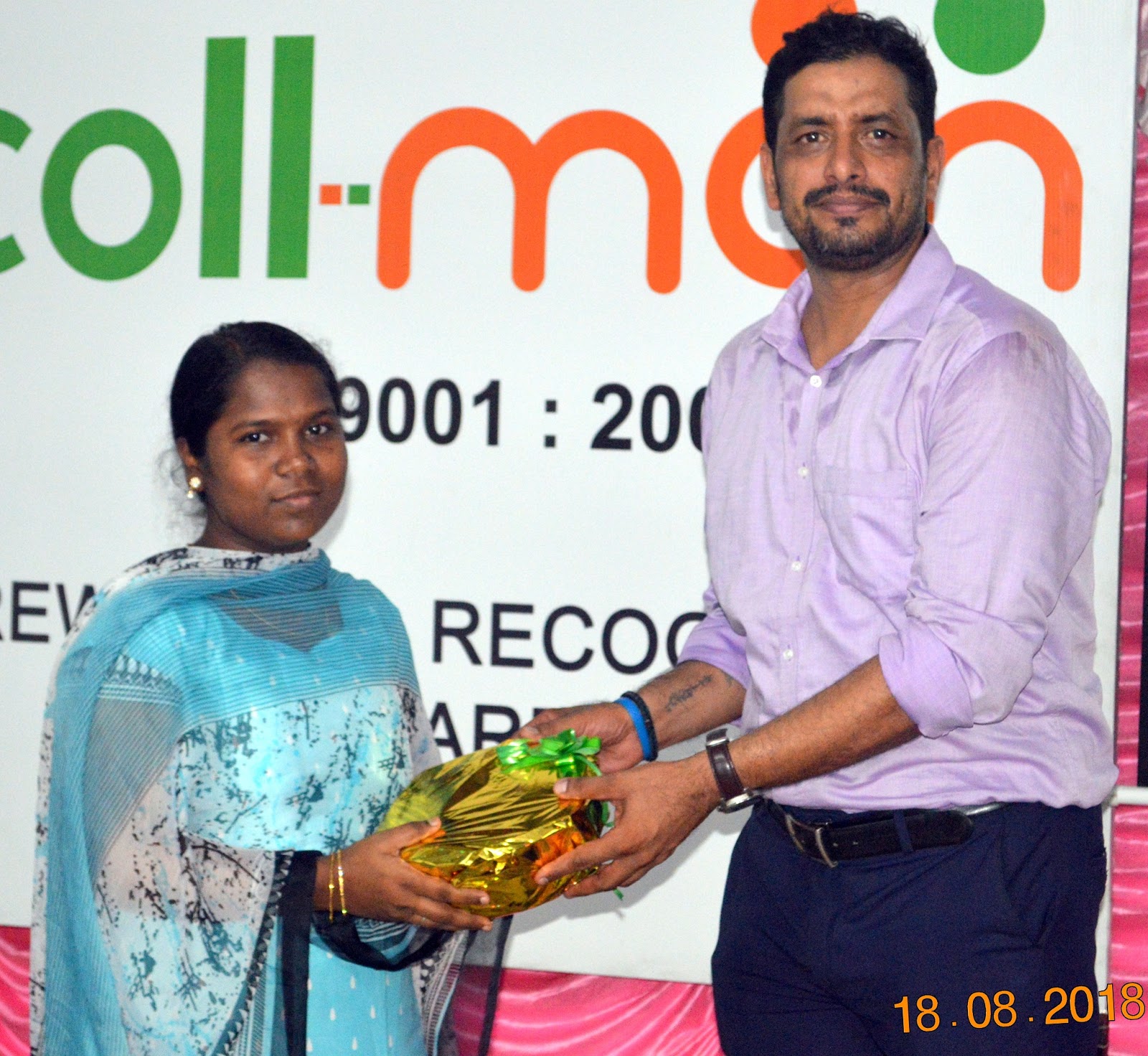 COLLMAN SERVICES REWARDS & RECOGNITION AWARDS - JULY 2018