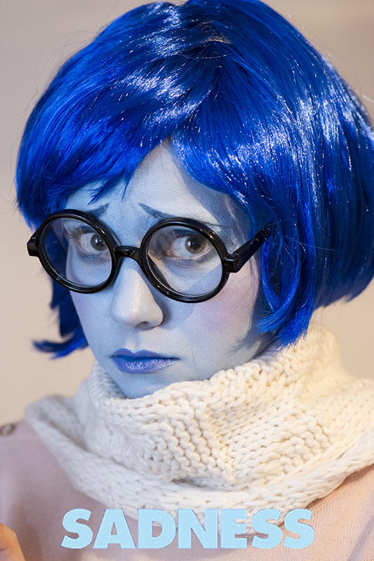 INSIDE OUT Movie | JOY | SADNESS | DISGUST Makeup Tutorial | Halloween ...