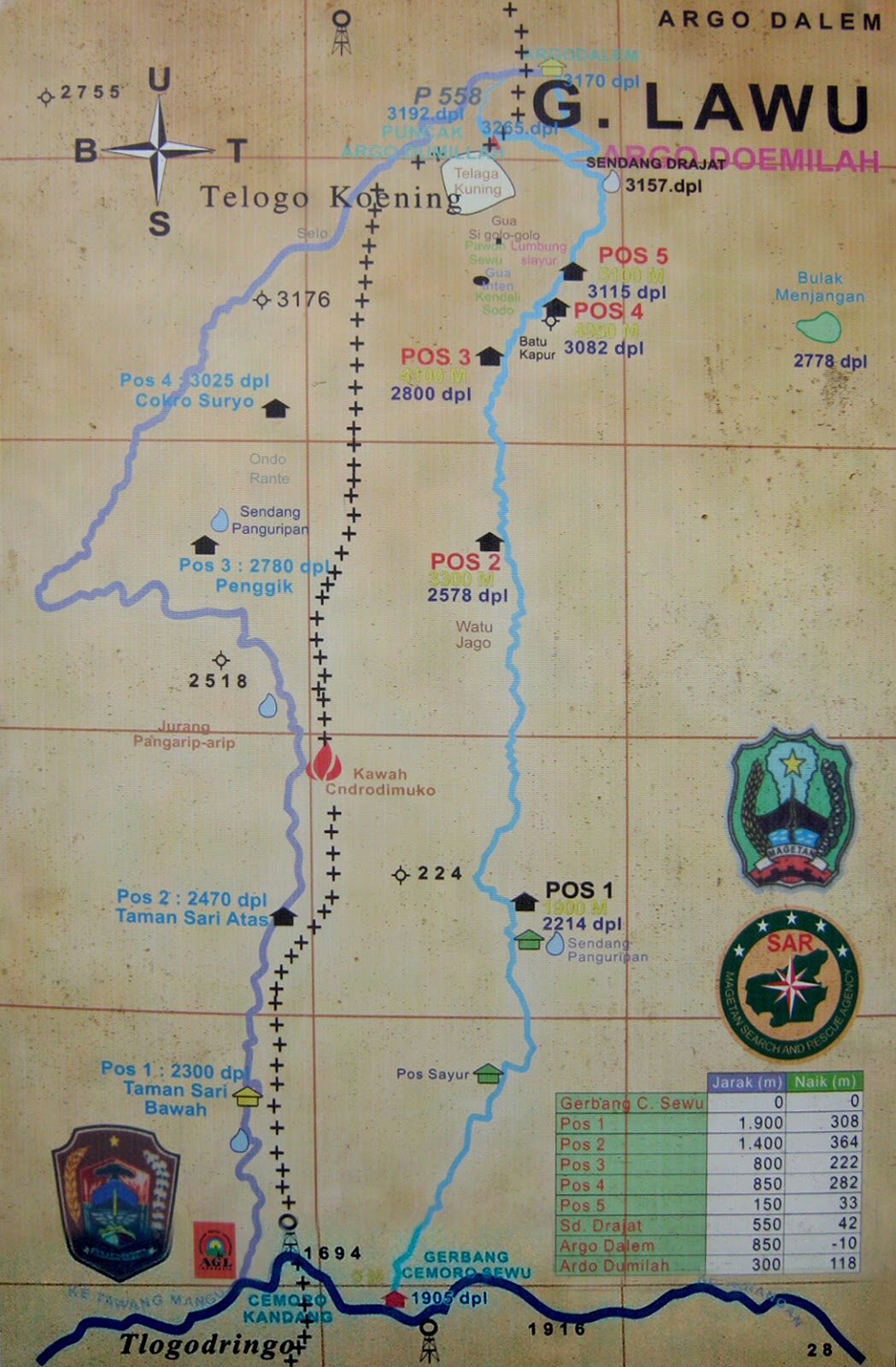 Pendakian Gunung Lawu (3265 MDPL) ~ OMBONEJAGAD