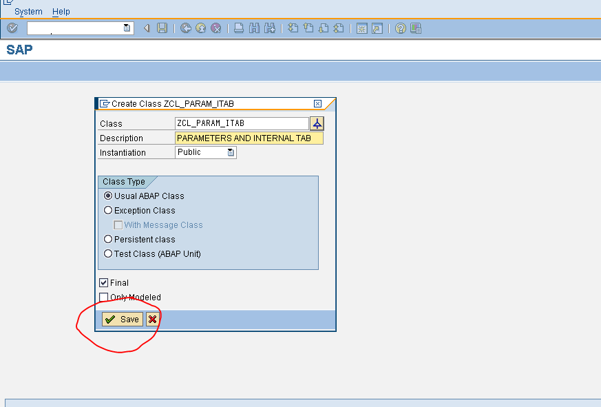SAP TECH: Global Class : Passing parameters ( Parameter and Internal ...