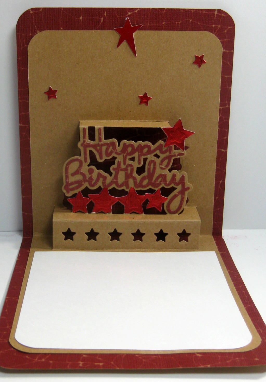 Karen's Kreative Kards: Celebrate Your Birthday Pop Up Card