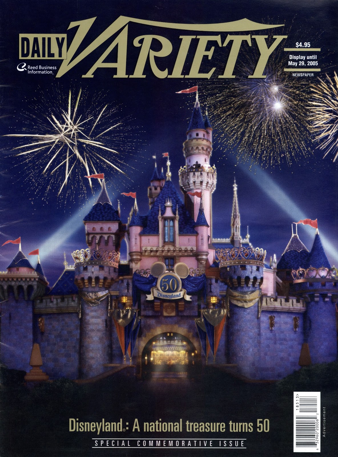 Vintage Disneyland Tickets: Daily Variety 2005 - Disneyland: A national ...