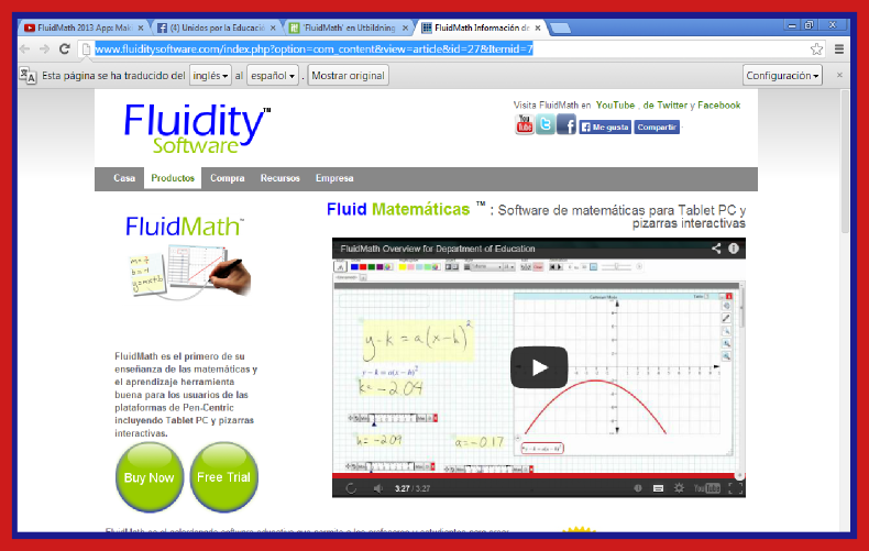 PROGRAMAS DE MATEMÁTICAS Y FISICA: FLUIDMATH PROGRAMA PARA TABLET