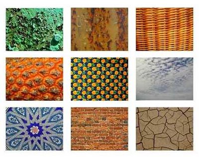 Maggy Diseño 2c5: Elementos que contenga textura visual y tactil