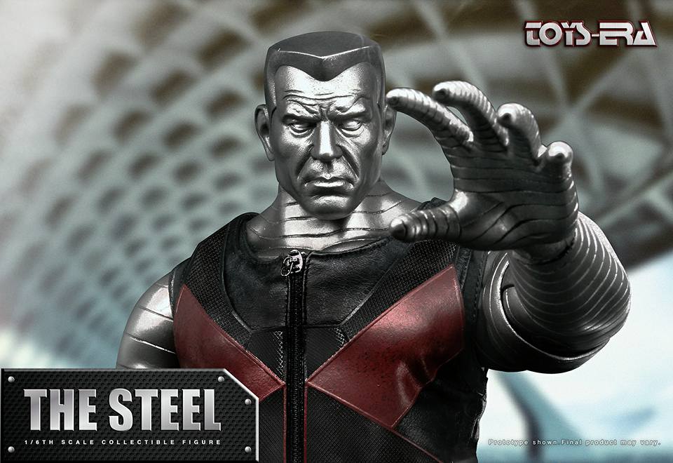 toyhaven: Preview pics of Toys Era 1/6th scale The Steel aka Colossus ...