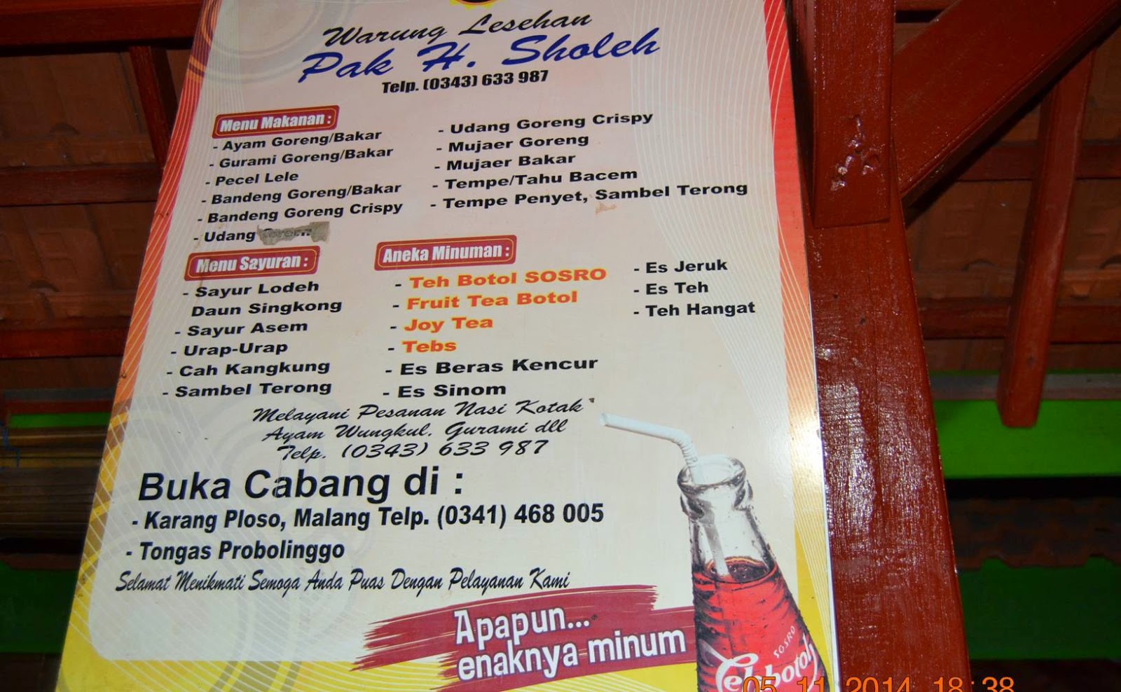 Malang Adventure Day 1... Jakarte>Suroboyo>Malang, Mampir di RM Ayam ...