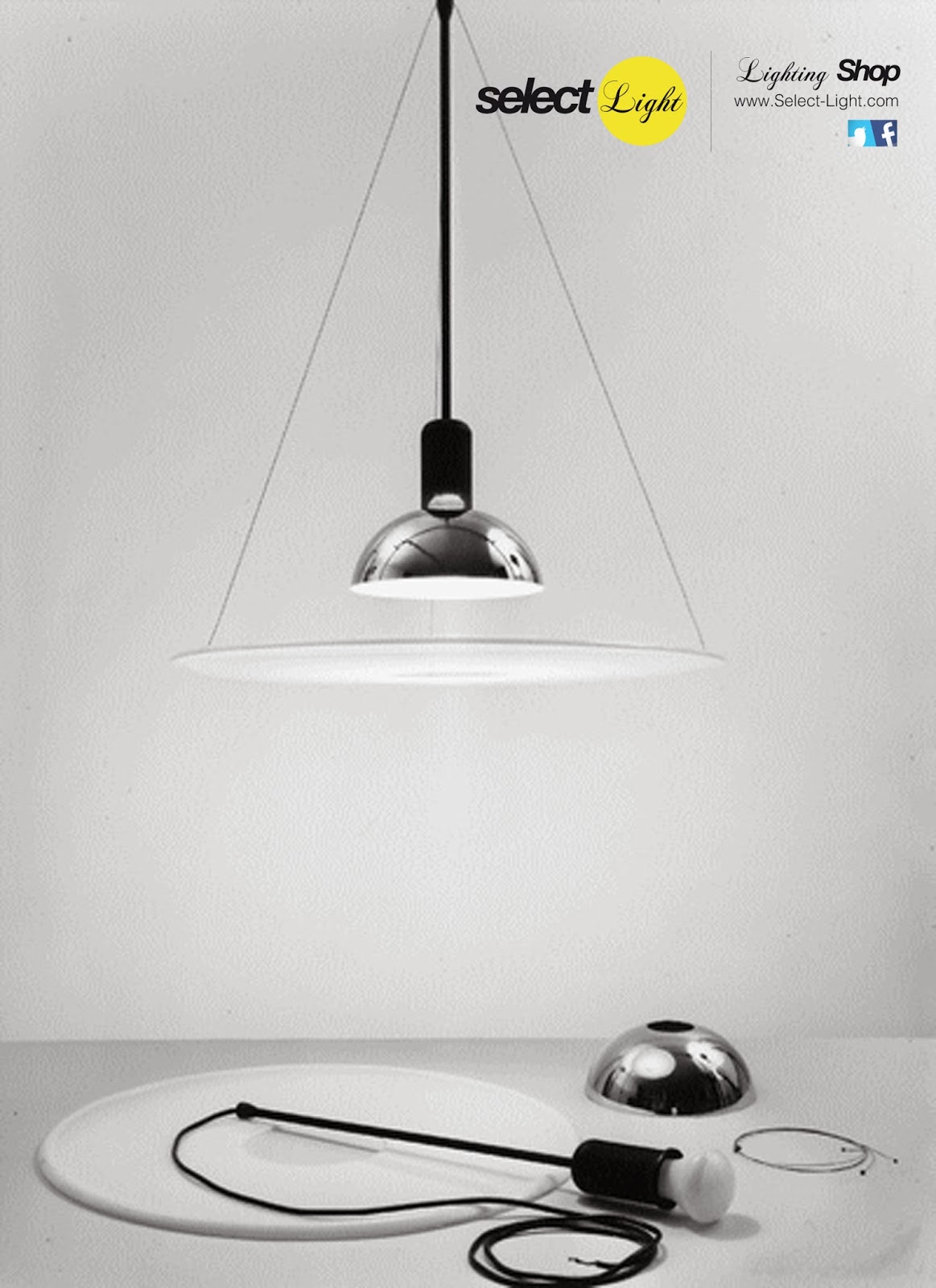 Lámparas de diseño - Blog de Iluminación de diseño: Frisbi By Achille ...