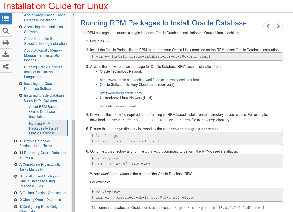 Run Like Hell Oracle Database 18c Documentation Released
